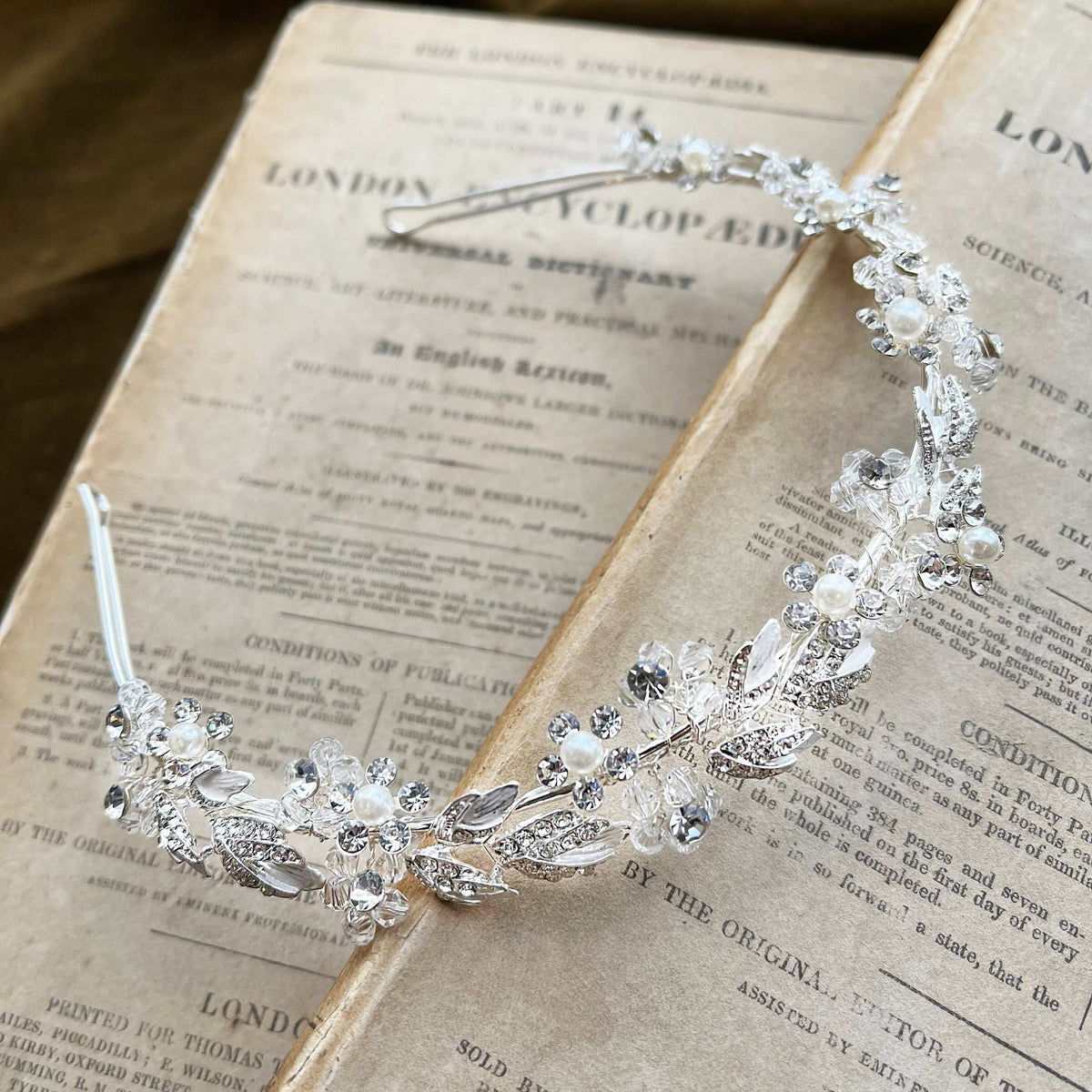 Silver Tiaras - Jules Bridal Jewellery USA